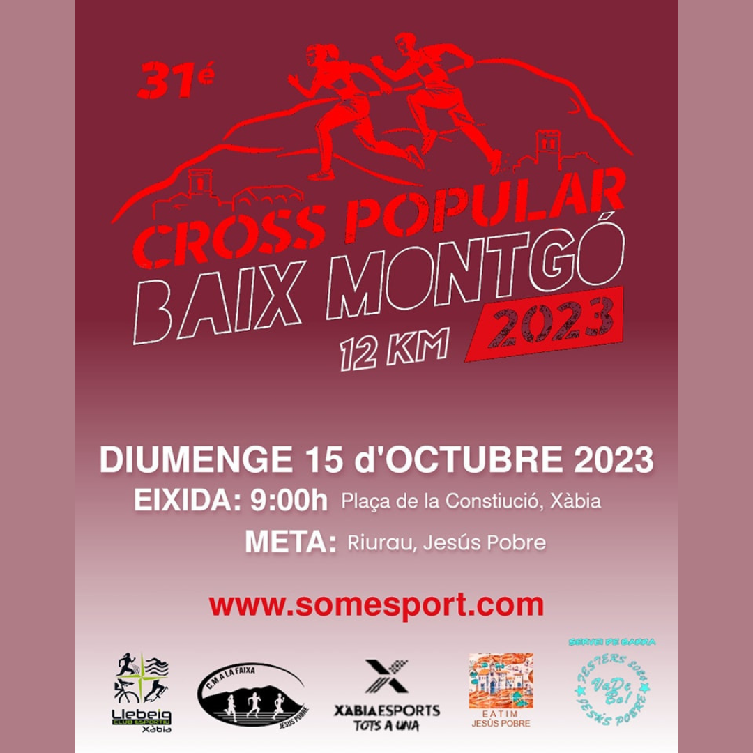 The 31st edition of the Montgó Cross Country Race will take place on ...